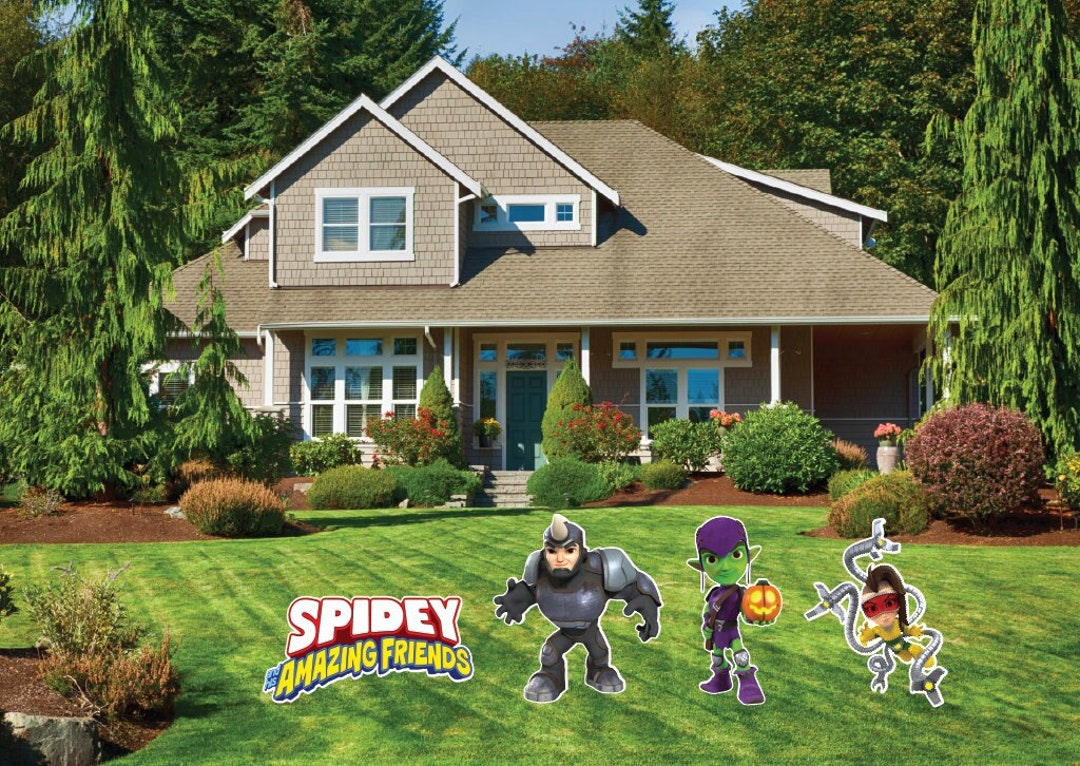 Spidey and his Amazing Friends Villains Spider Man Green Goblin Doc Oak ...