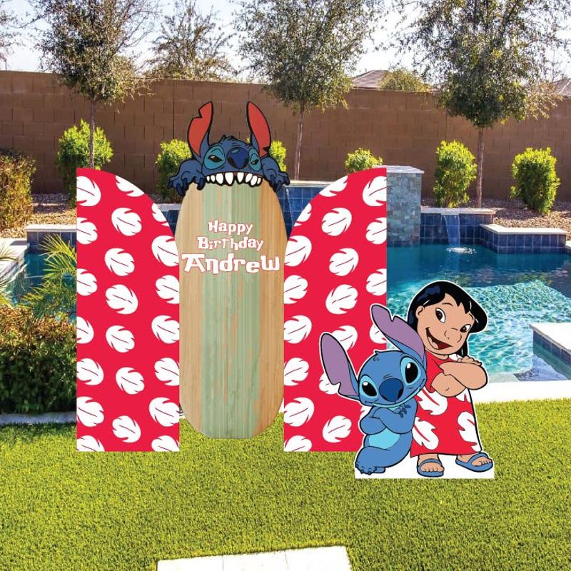 Lilo and Stitch Surfboard - Etsy