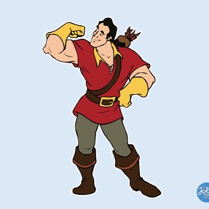 Beauty and the Beast, Gaston, Father, Prince, Wardrobe, Fifi, Sultan ...