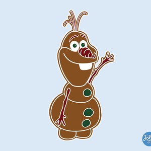 Gingerbread Disney Iconic Characters Stitch Remy Olaf Piglet Pascal ...