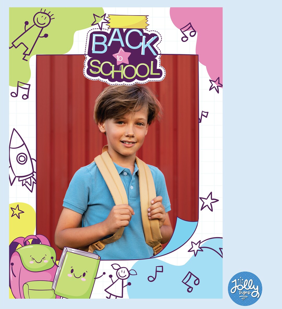 Back to School Photo Frame - Etsy