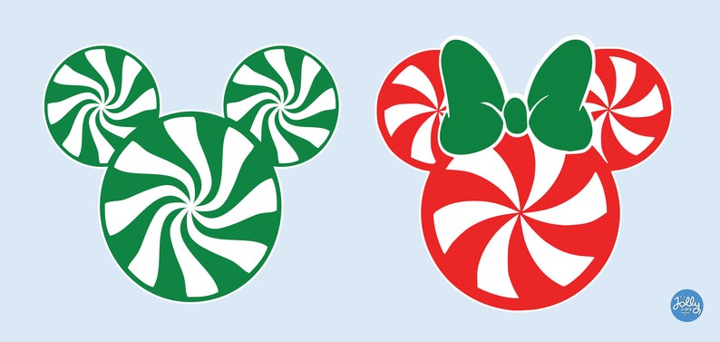 Mickey Mouse Head Christmas Tree Snowflakes Minnie - Etsy