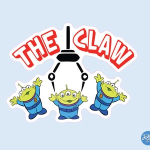 The Claw Toy Story Aliens Rocket Ship Pizza Planet Decoration Party ...