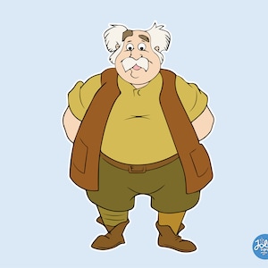 Beauty and the Beast, Gaston, Father, Prince, Wardrobe, Fifi, Sultan ...