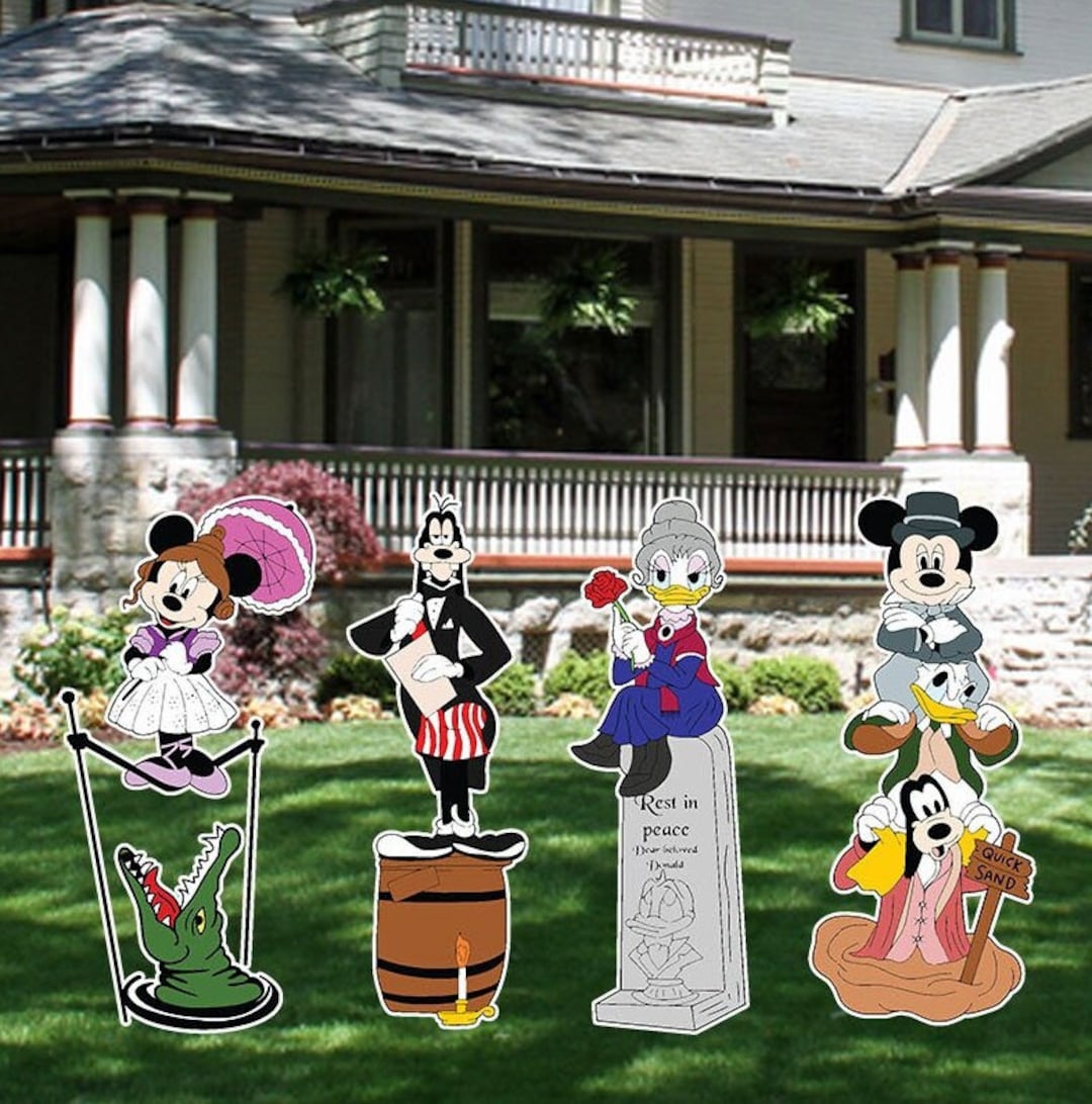 Haunted Mansion Stretch Room Characters Tightrope Minnie, Dynamite ...