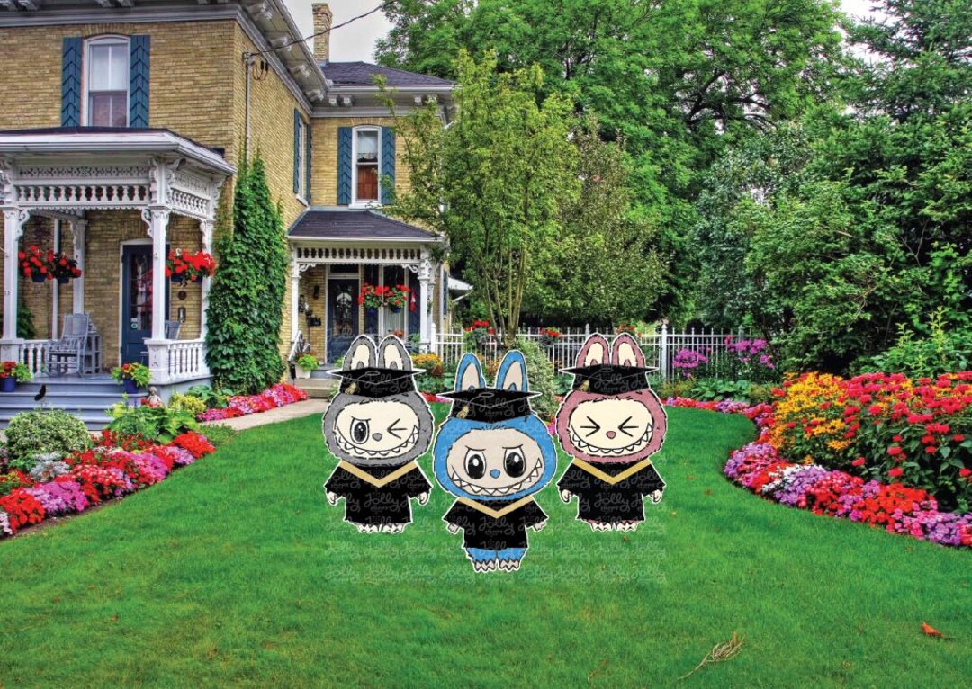 Trendy Iconic Graduation Monster-inspired Macaron Creatures Birthday ...