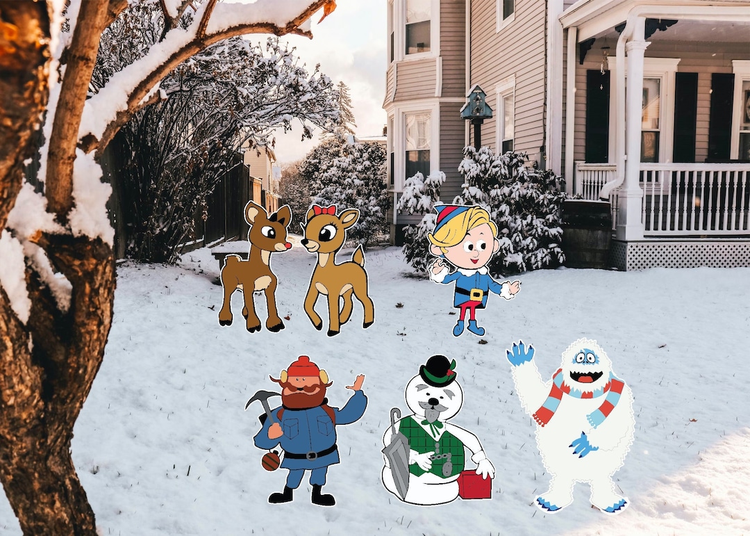 Rudolph Reindeer With Clarice, Hermey the Elf, Yukon Cornelius, Sam the ...
