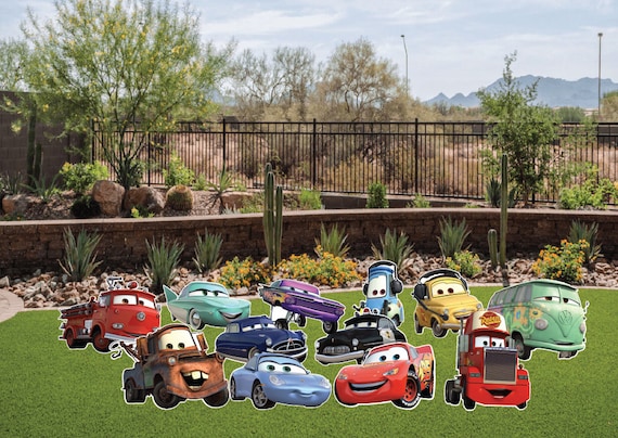 Cars The Movie Lightning Mcqueen And Mater