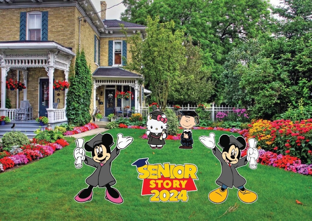 Disney Graduation Mickey Minnie Charlie Kitty Toy Story Diploma Grad ...