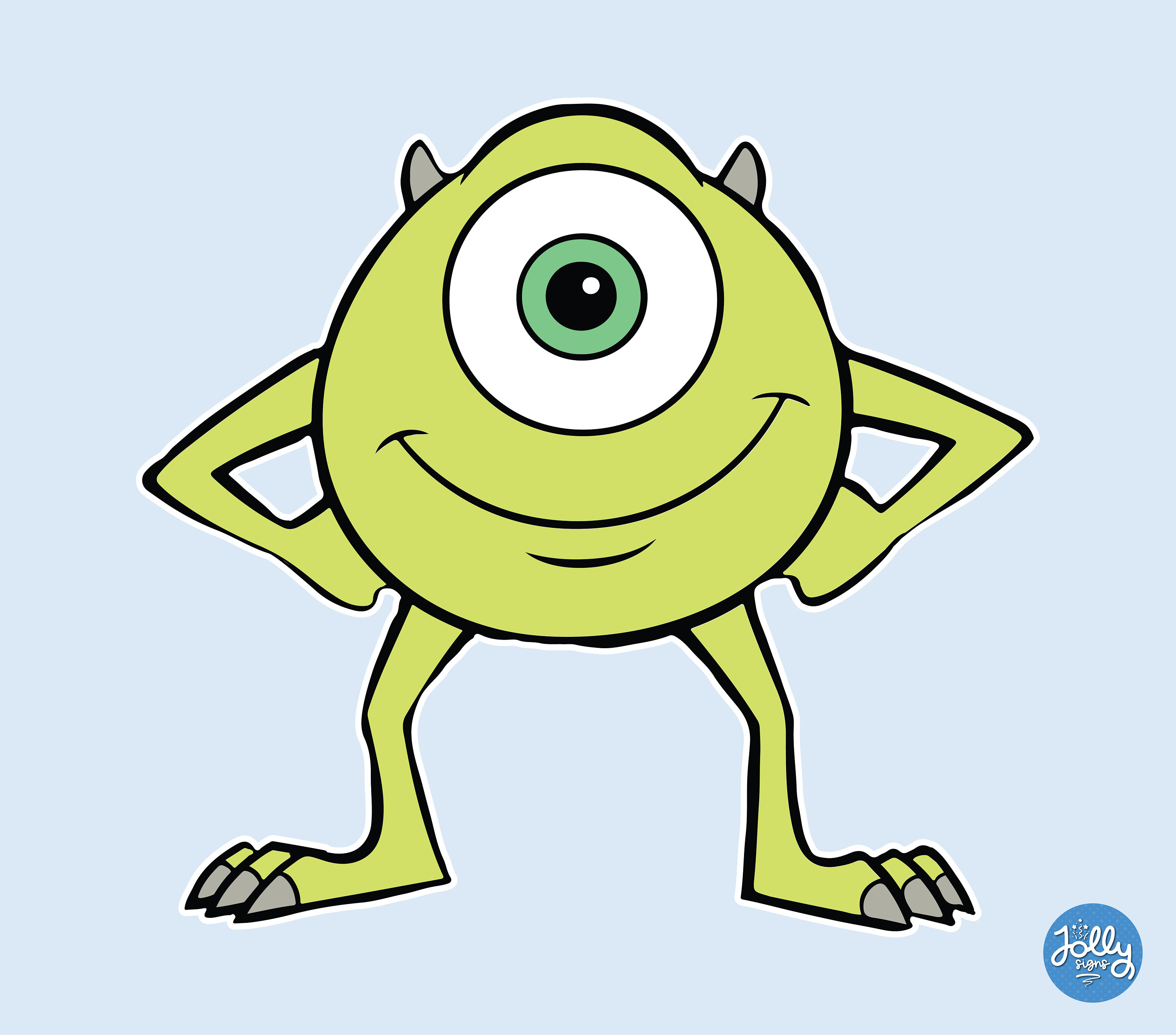 Monsters Inc Mike Wazowski Sulli Boo Randall Boggs Roz - Etsy