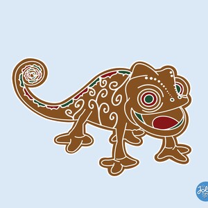 Gingerbread Disney Iconic Characters Stitch Remy Olaf Piglet Pascal ...