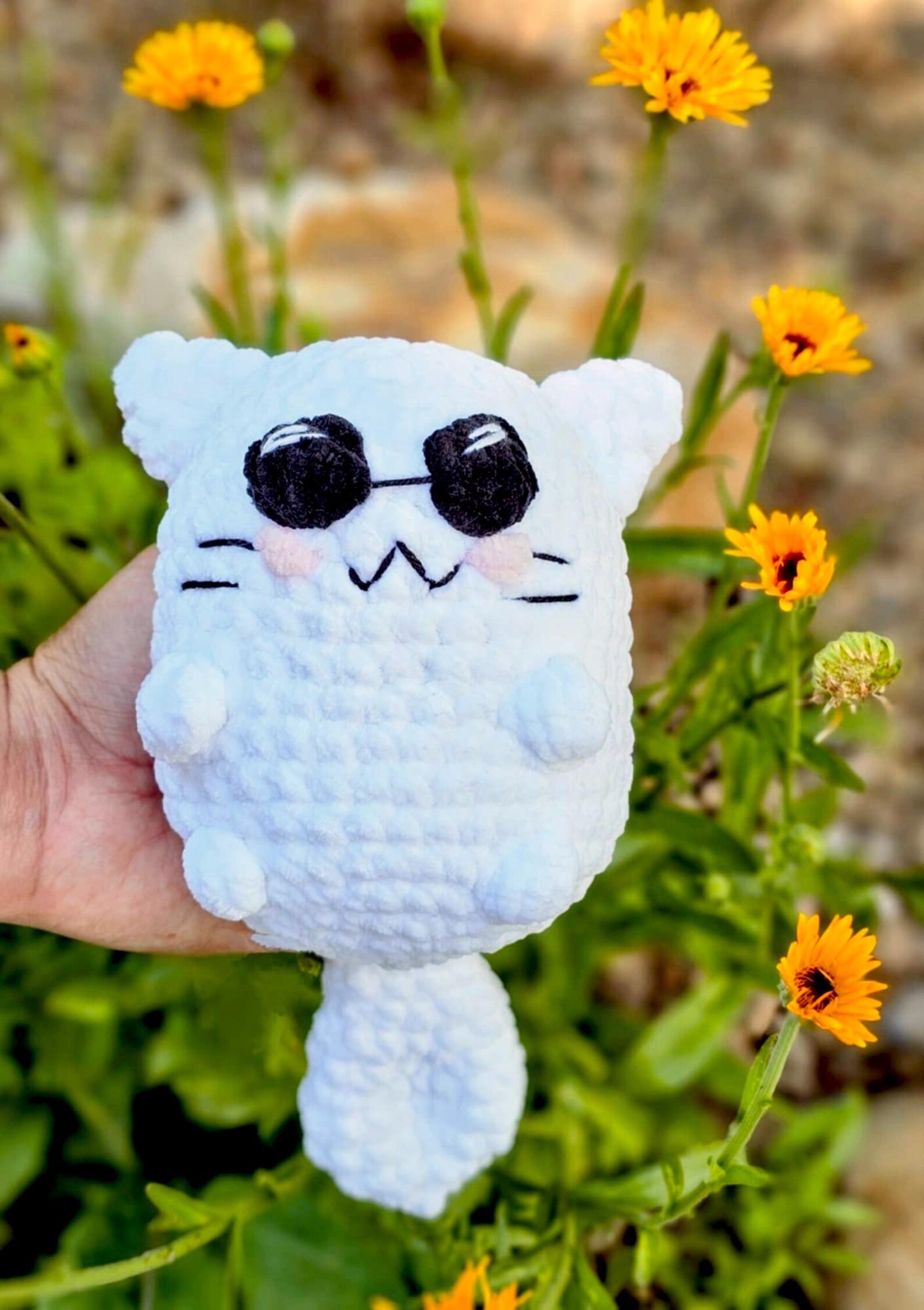 Gojo Cat, Cat Plush, Satoru Gojo, Jujutsu Kaisen, Cat, Crochet Cat ...