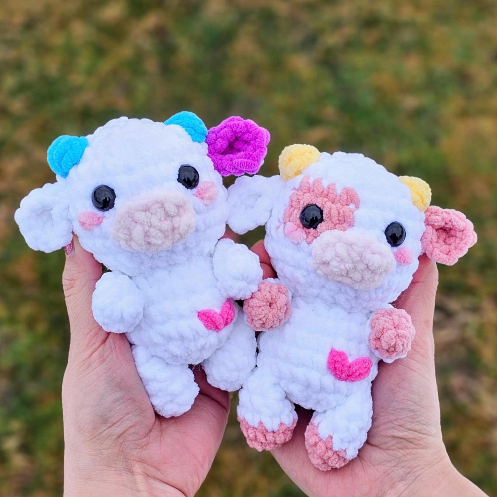 Cow Crochet Pattern / Crochet Cow Plushie / Cow Amigurumi Pattern ...