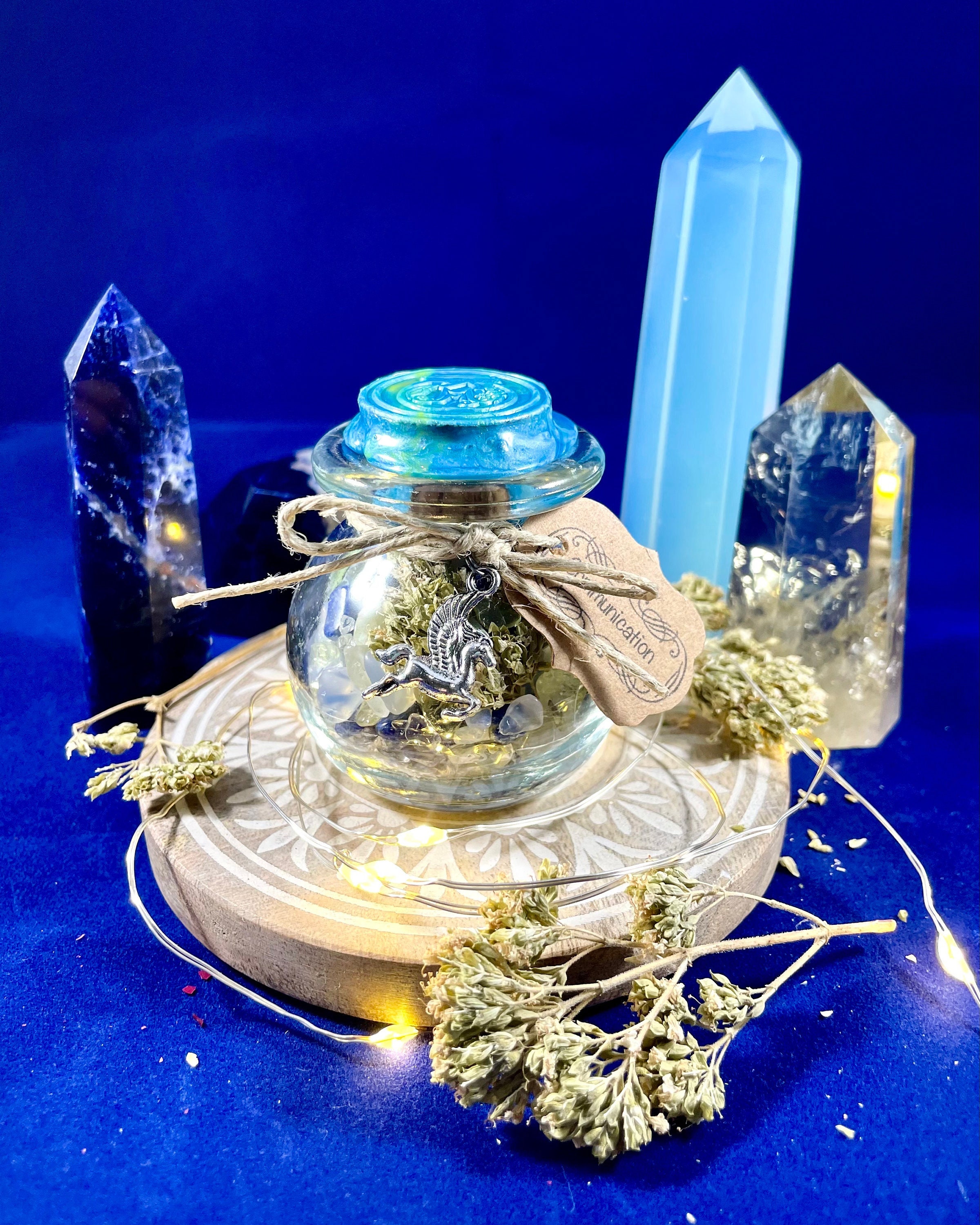 Communication Spell Jar Manifestation Spell Jar Resolving - Etsy