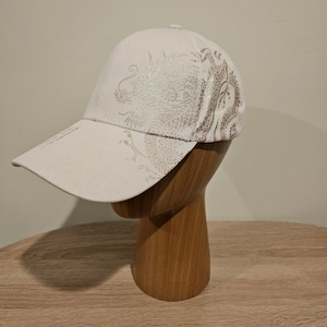 Asian Dragon Print Baseball Cap: Chinese Design, Black or White - Etsy