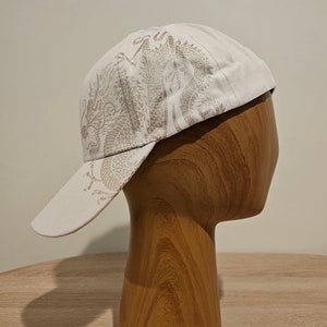 Asian Dragon Print Baseball Cap: Chinese Design, Black or White - Etsy
