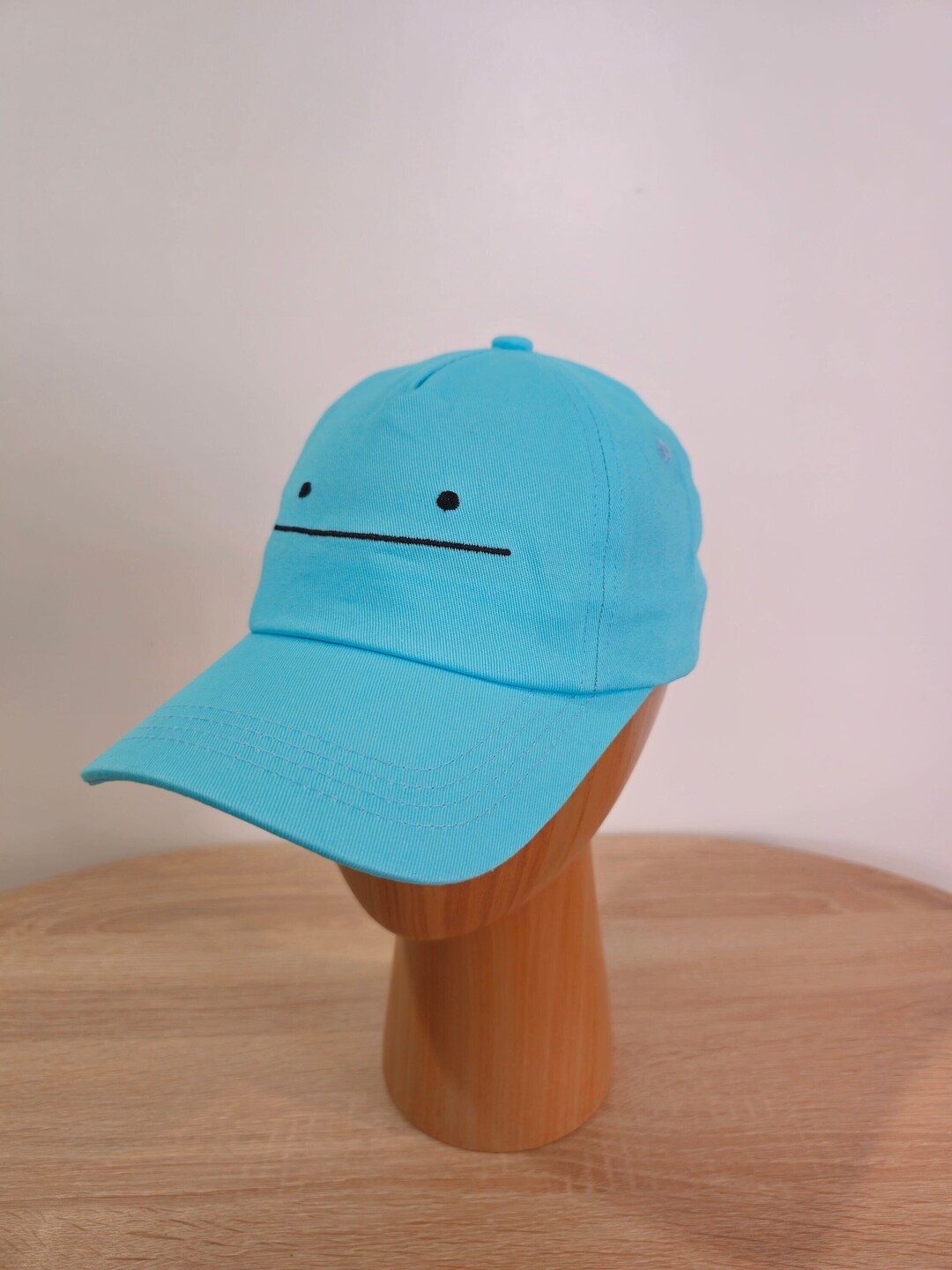 Pokemon Shiny Ditto Hat Embroidered Cap, Special Edition, Blue, Cotton ...