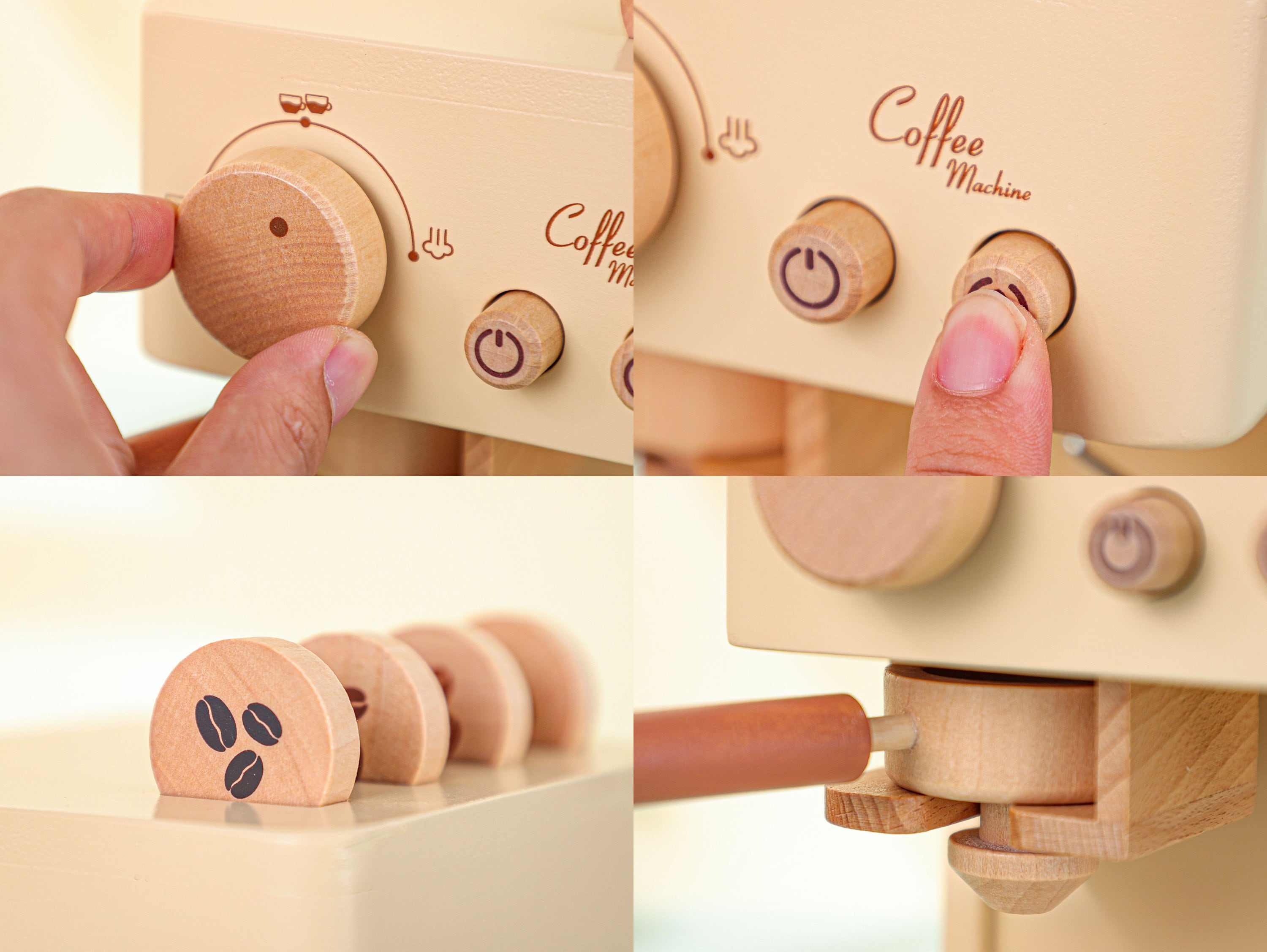 Personalized Engraved Coffee Machine Toy, 1st Birthday Boys, Easter ...