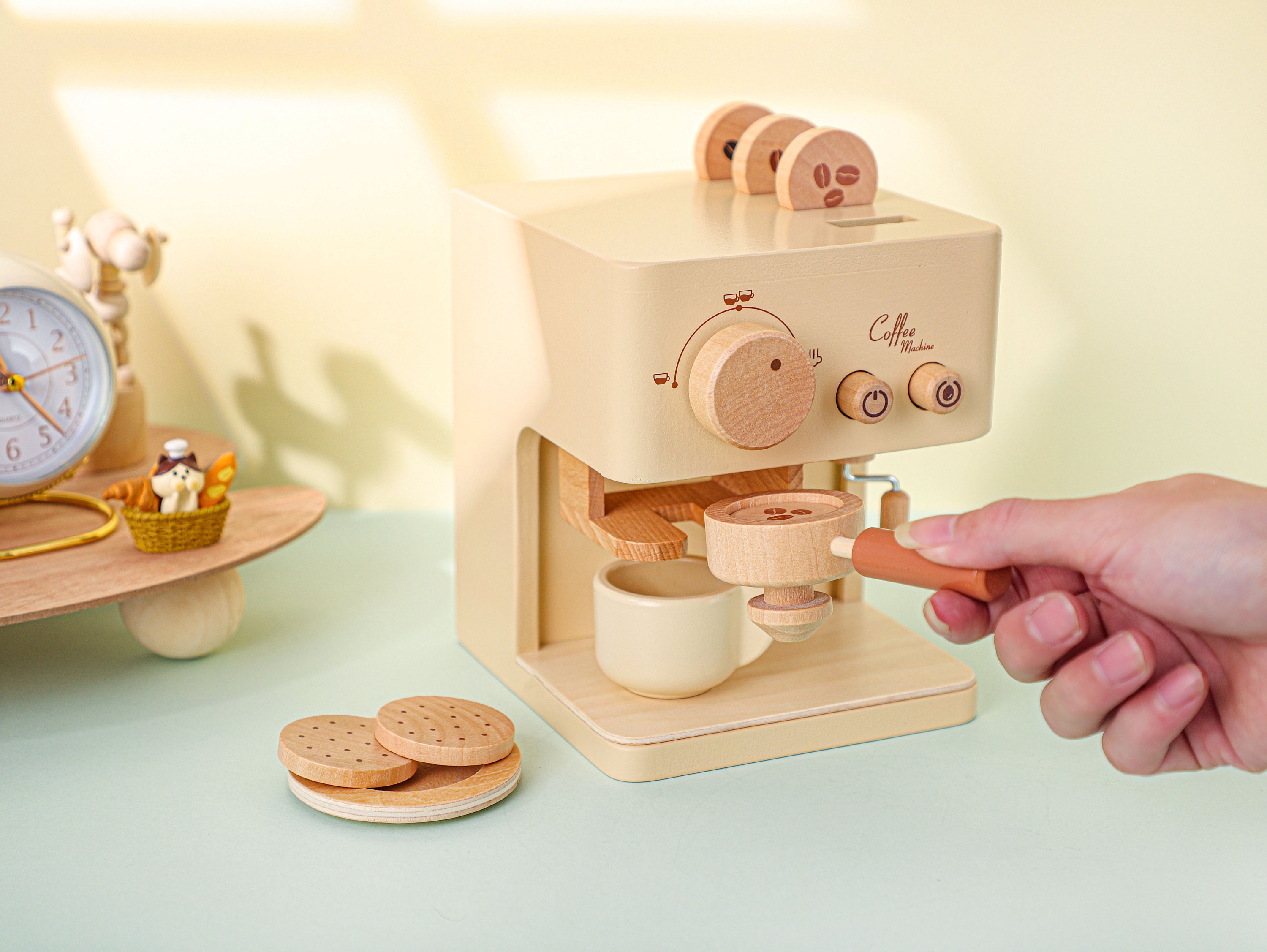 Personalized Engraved Coffee Machine Toy, 1st Birthday Boys, Easter ...