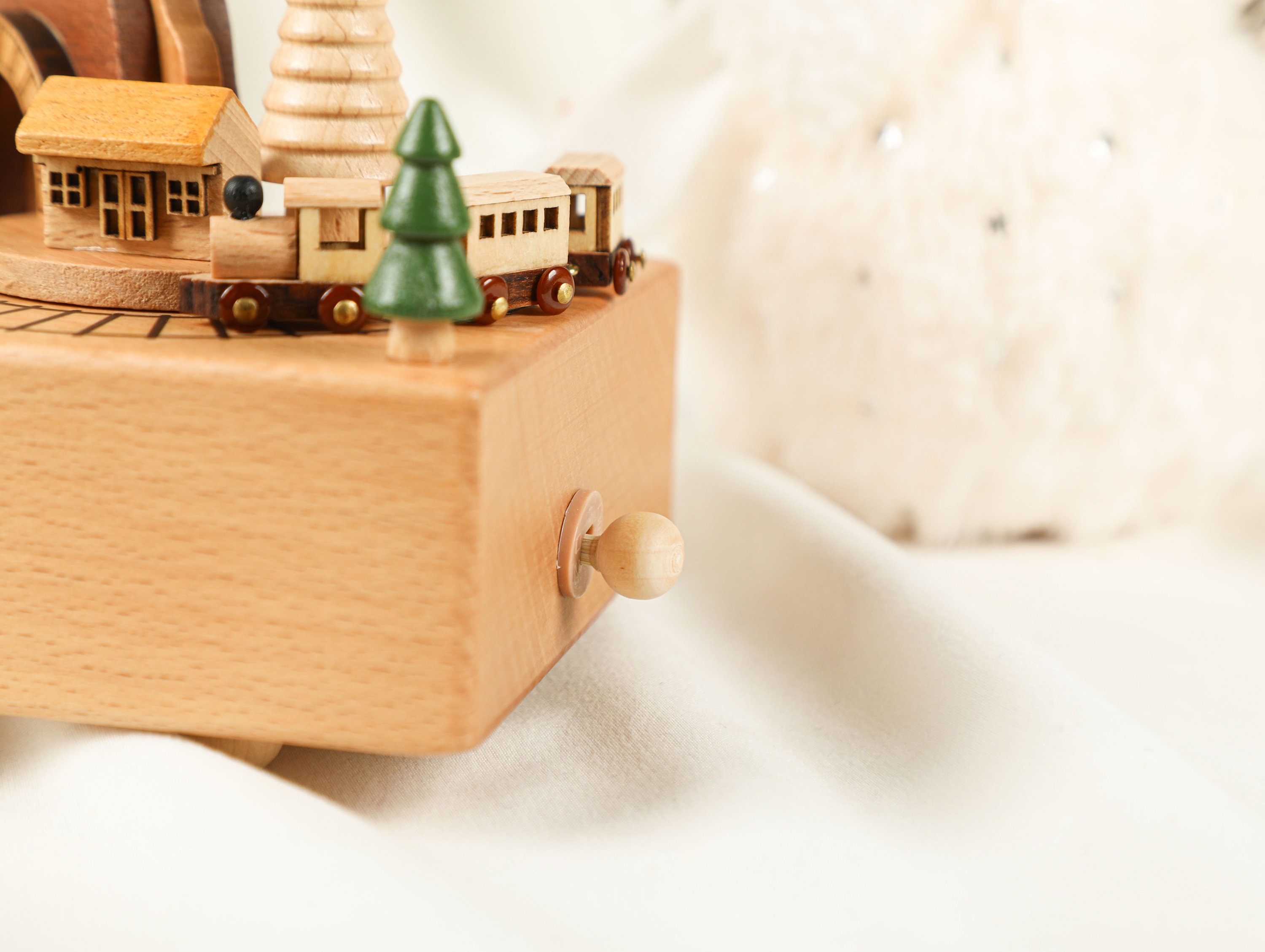 Engraved Name Musical Trains, Wooden Music Box, Personalized Gifts ...