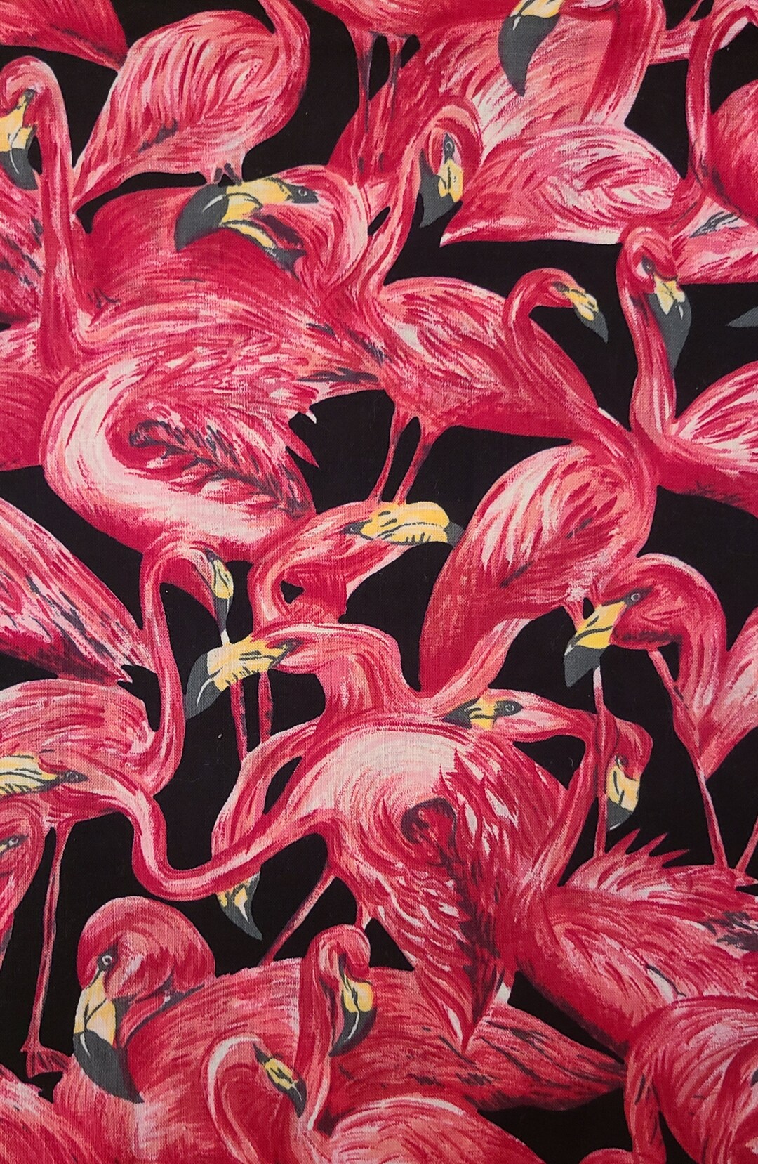 Flamingo Fabric - Etsy