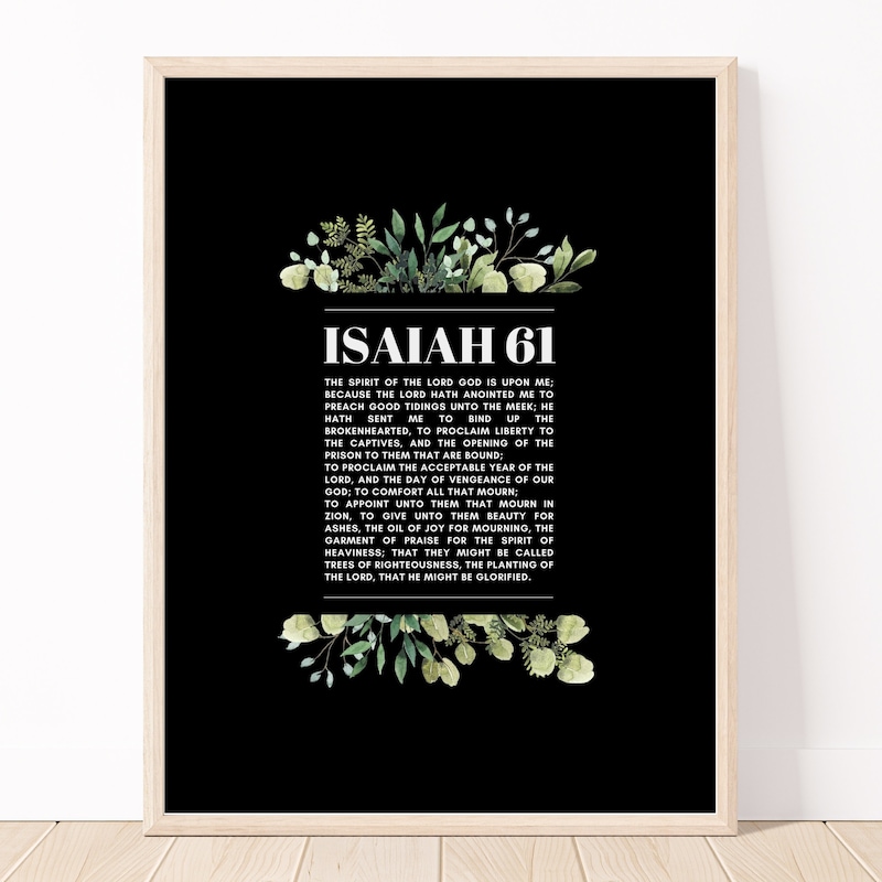 Isaiah 61 - Etsy