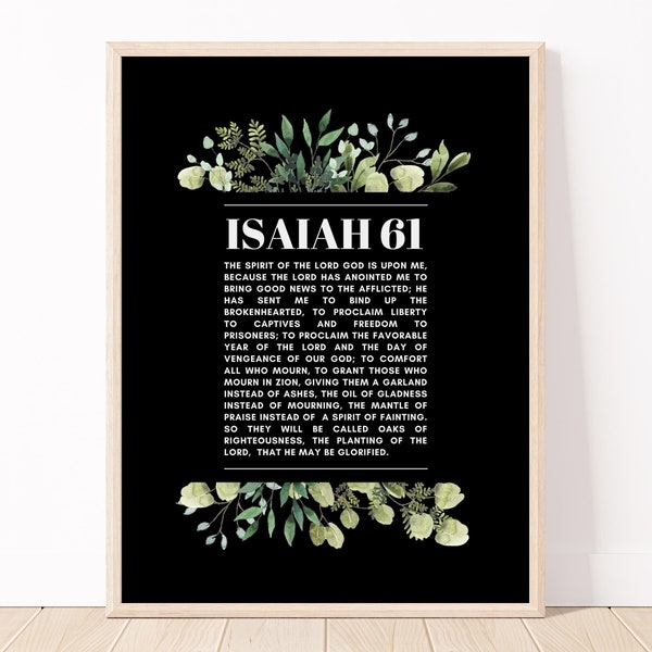 Isaiah 61 - Etsy