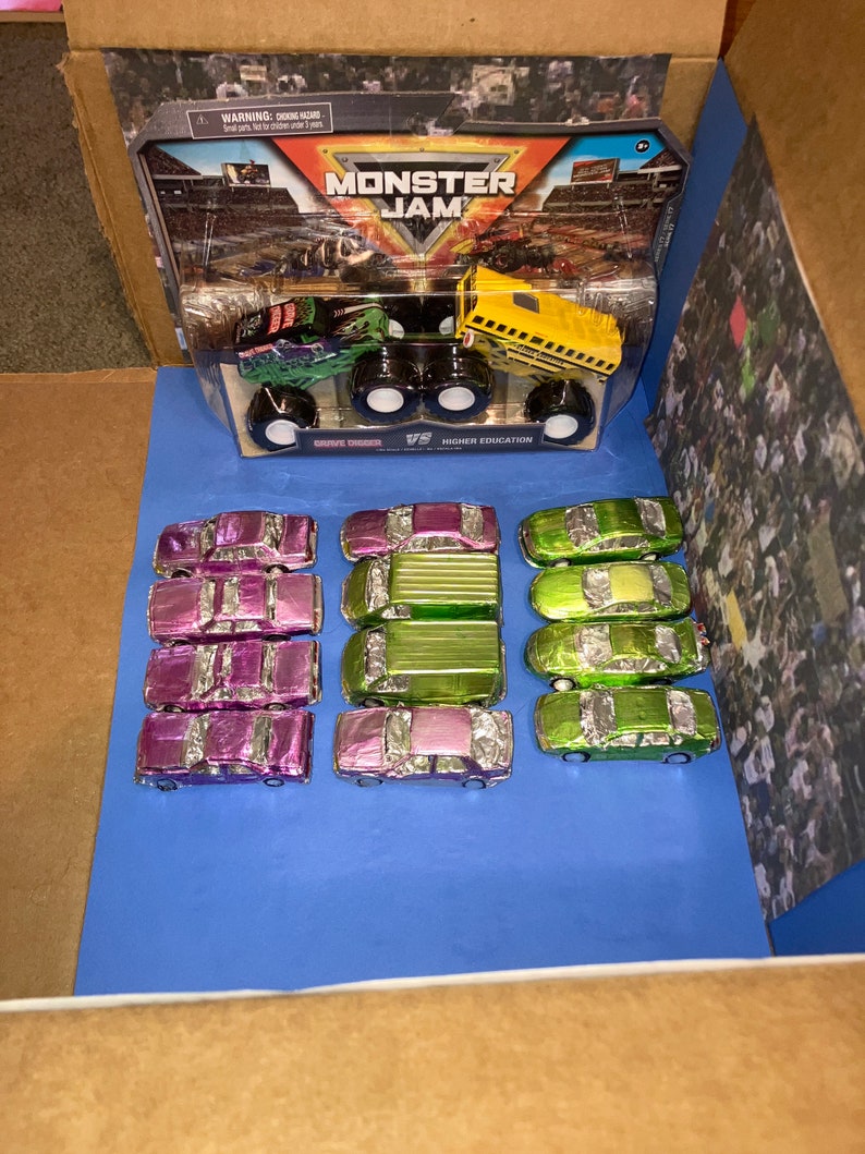 Hot Wheels Monster Jam Homemade Arena With Crushable Cars - Etsy Canada