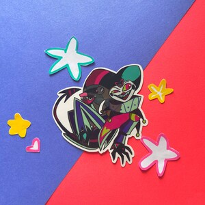 Helluva Boss Fizzarolli and Ozzie Stickers - Etsy