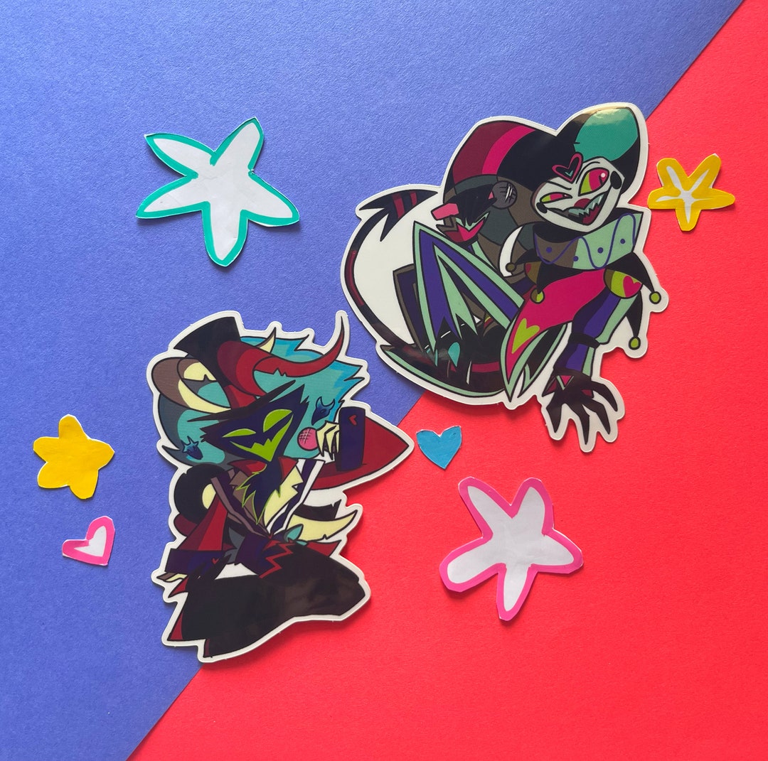 Helluva Boss Fizzarolli and Ozzie Stickers - Etsy