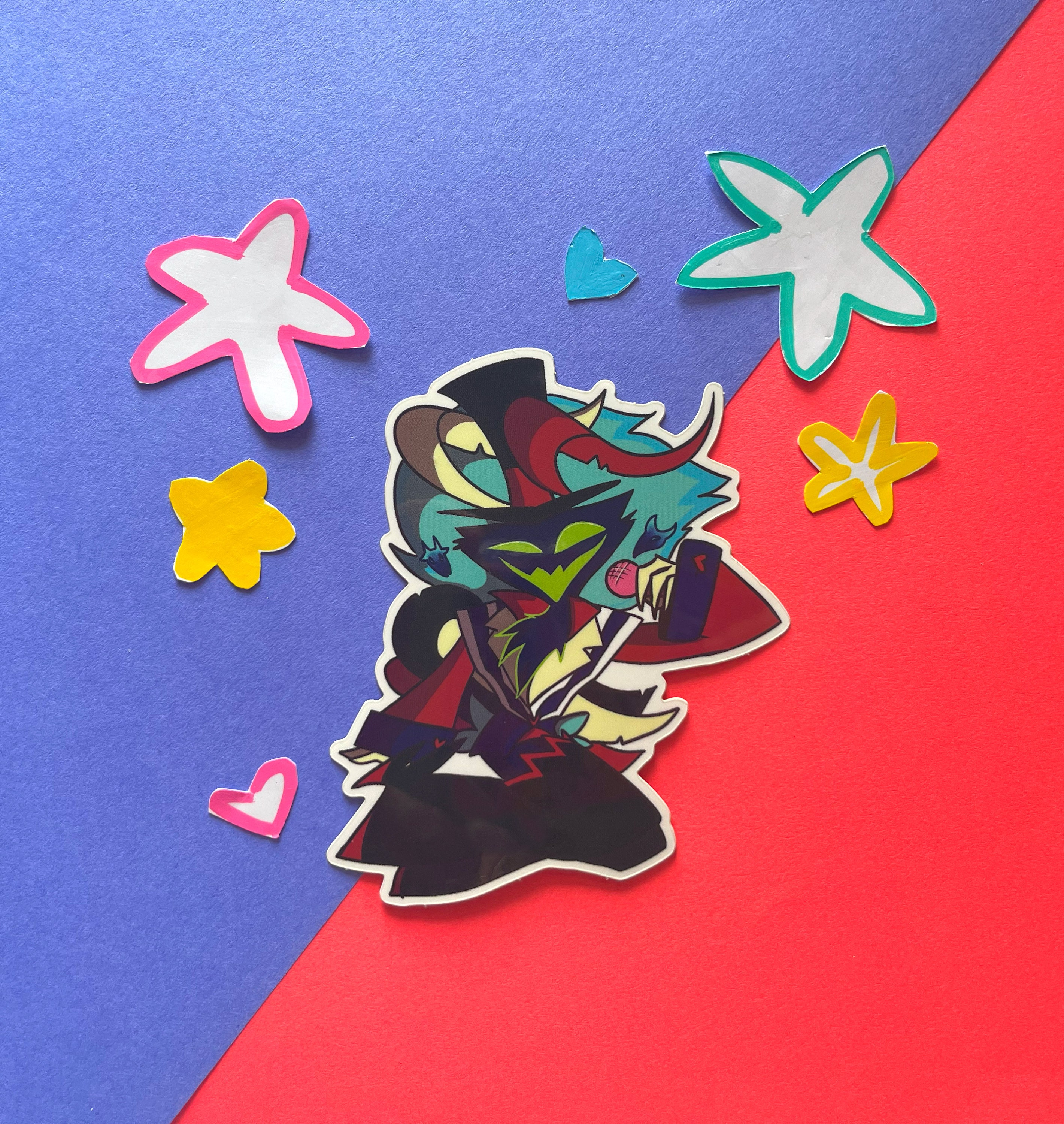 Helluva Boss Fizzarolli and Ozzie Stickers - Etsy