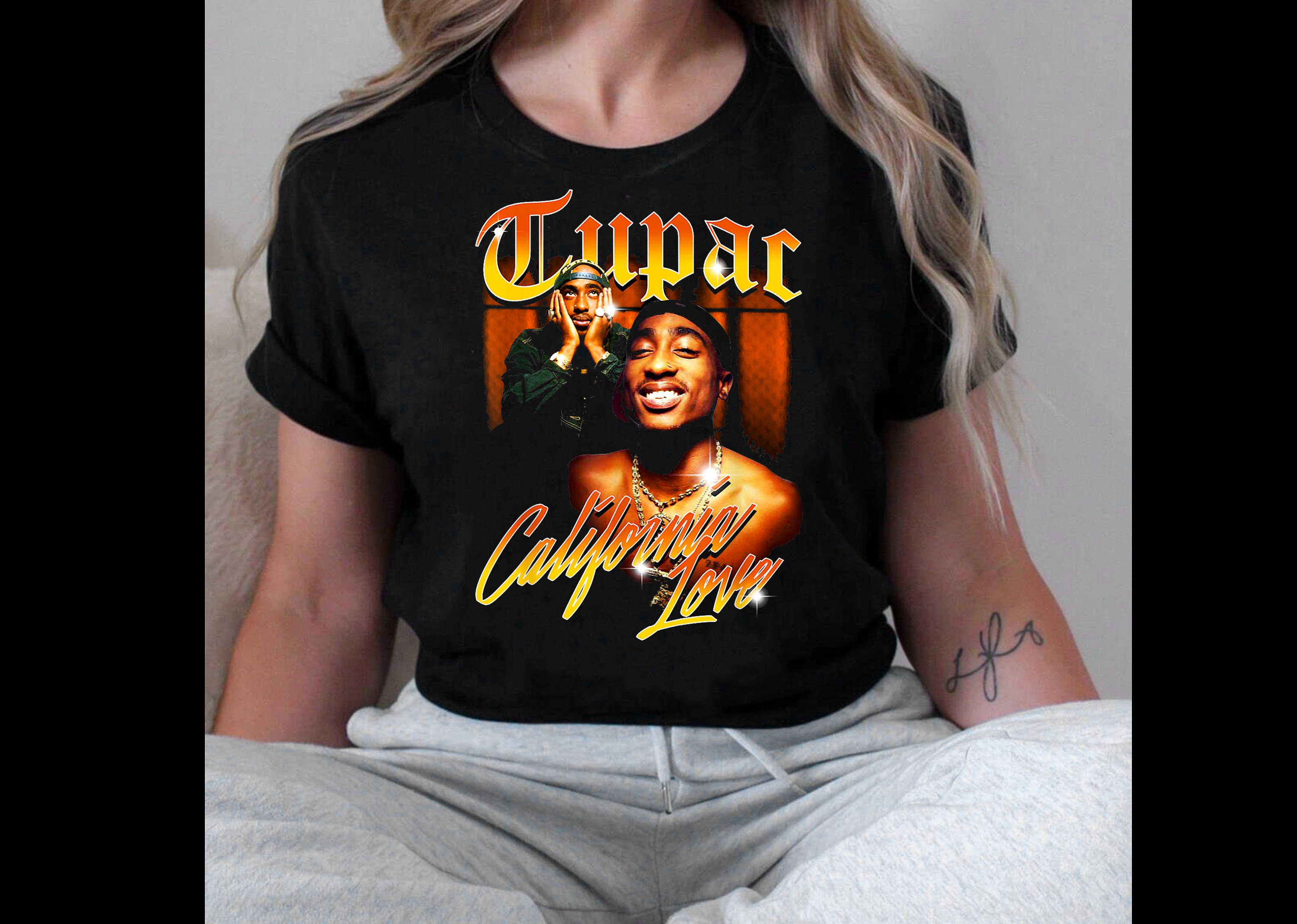 Tupac Shakur 90s Bootleg Shirt 2pac Shirt Rapper Shirt - Etsy