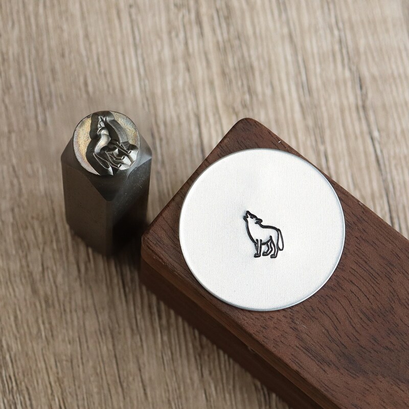 Wolf Stamp - Etsy
