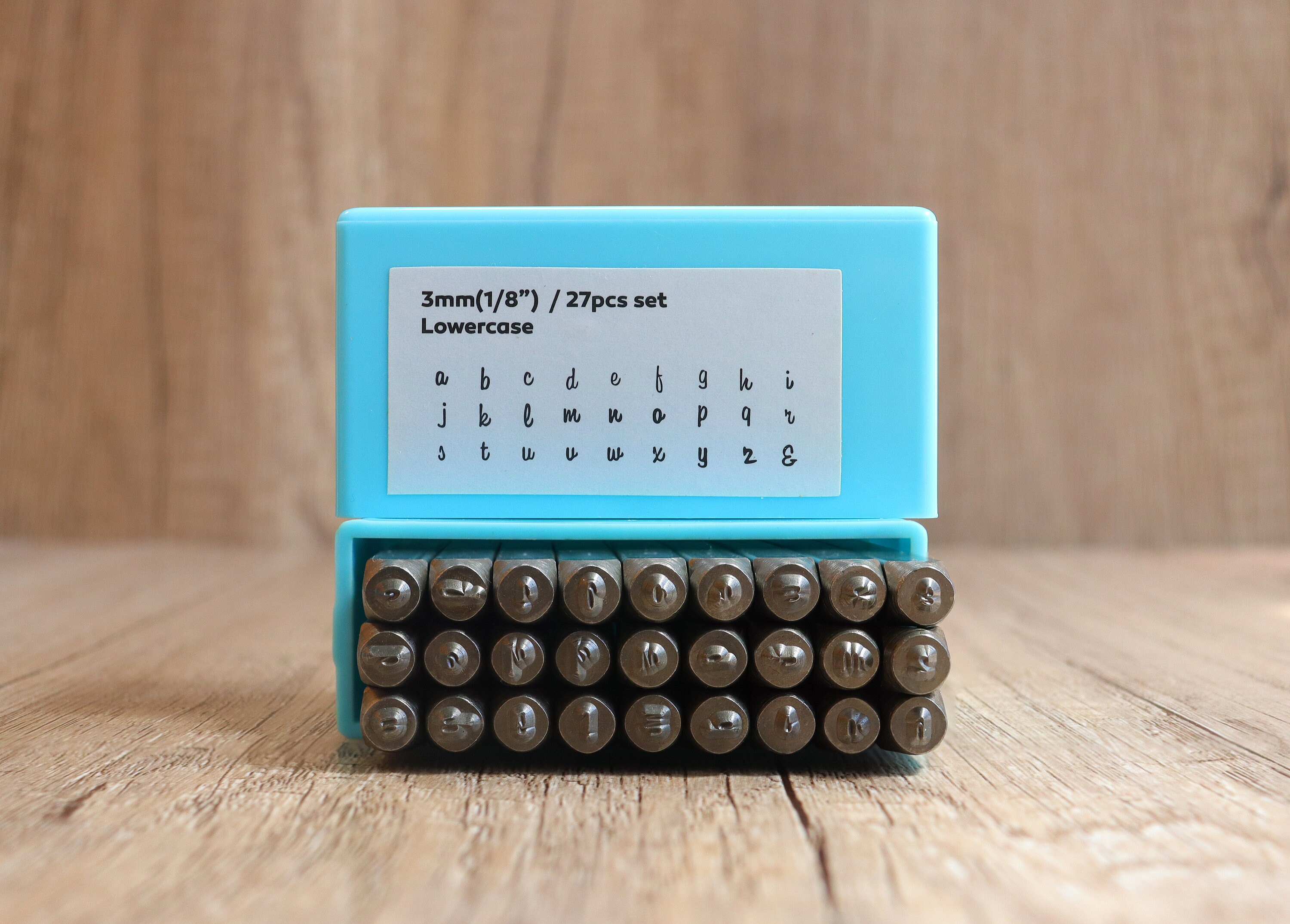 3mm Lowercase Metal Stamp, Uppercase Metal Design Stamp, Metal Stamping ...