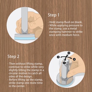 Personalized Metal Stamp: Custom Design Steel Punch for Jewelry - Etsy