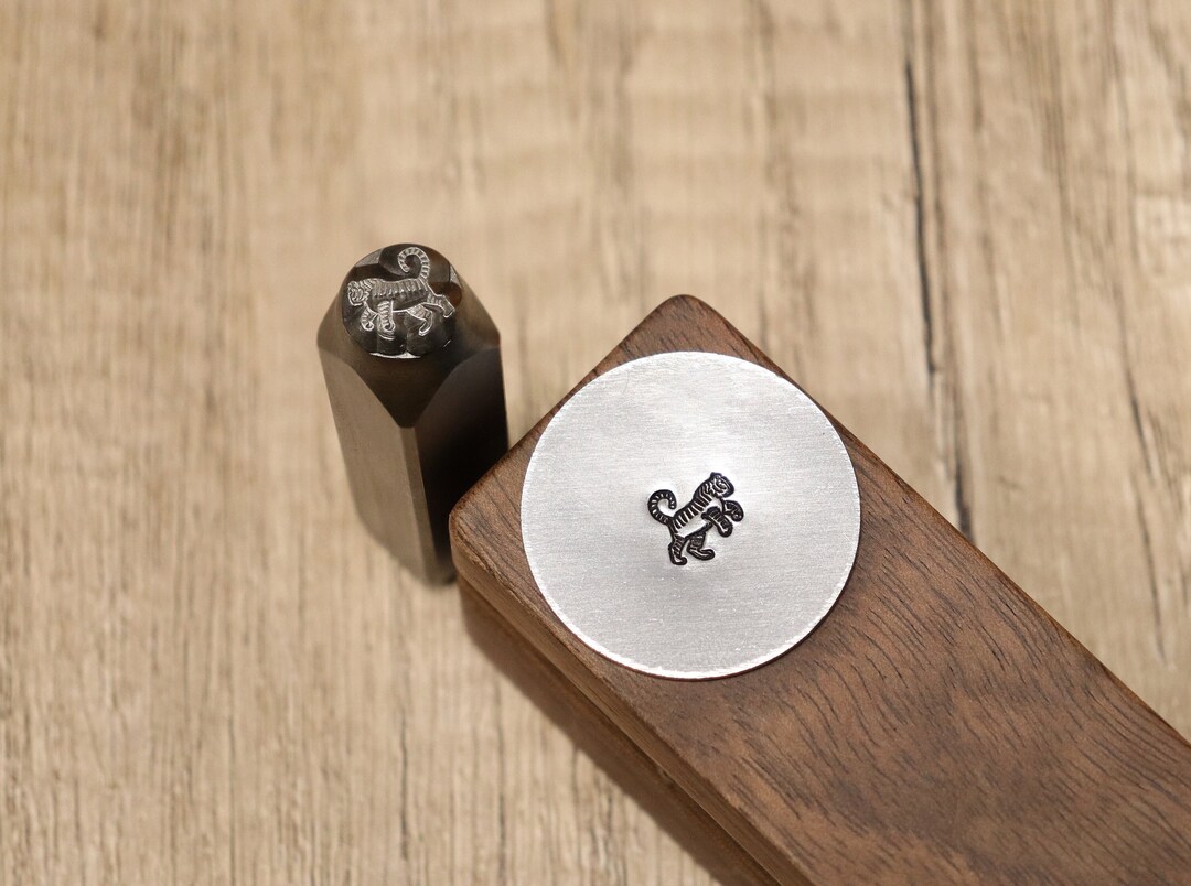 Animal Stamps, Tiger, Metal Design Stamp, Metal Stamping Punch Tools ...