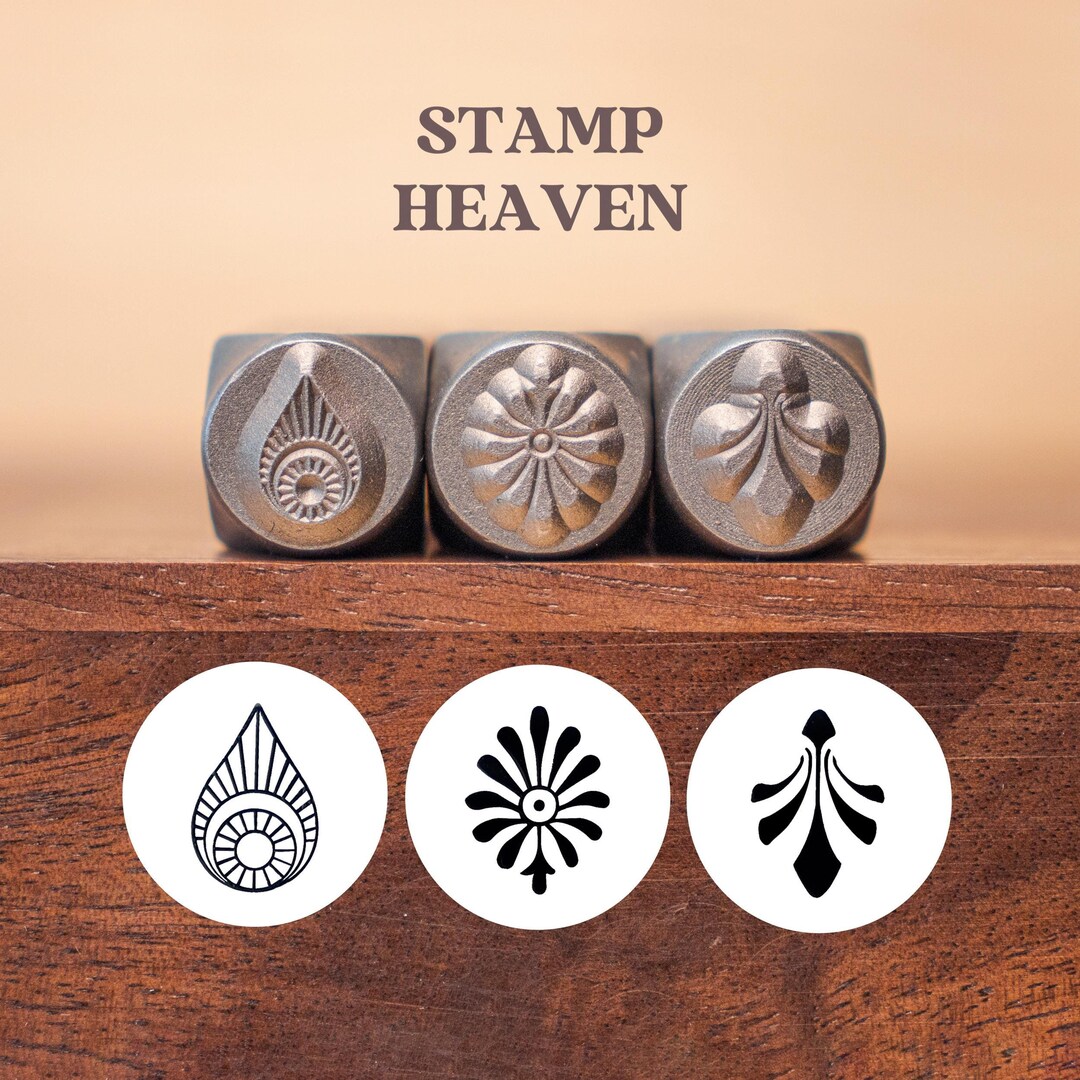 Teardrop Metal Stamp, Water,decorative Stamp,metal Design Stamp, Metal ...