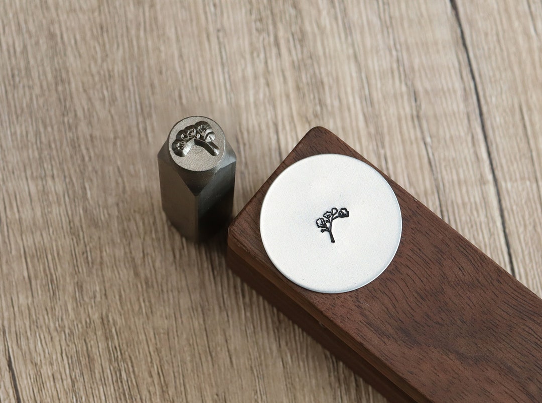 Baby's Breath Flowers Metal Stamps,plants, Design Stamp,metal Stamping ...