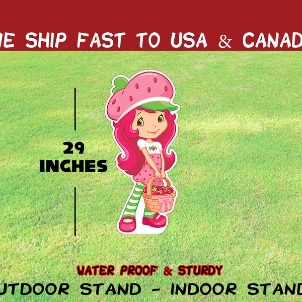 Strawberry Shortcake Backdrop - Etsy