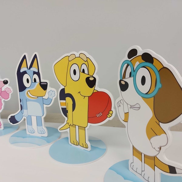 Bluey Birthday Party Centerpieces - Etsy