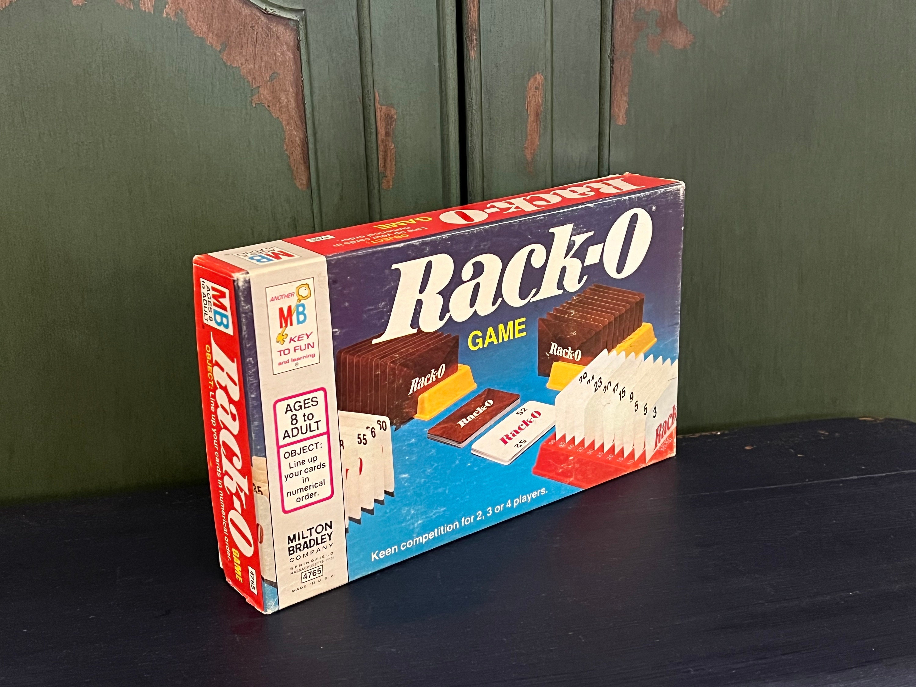 70% OFF Vintage RACK-O Game Board Game Milton Bradley RACKO 1975 ...