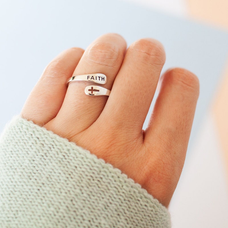 Faith Ring - Etsy