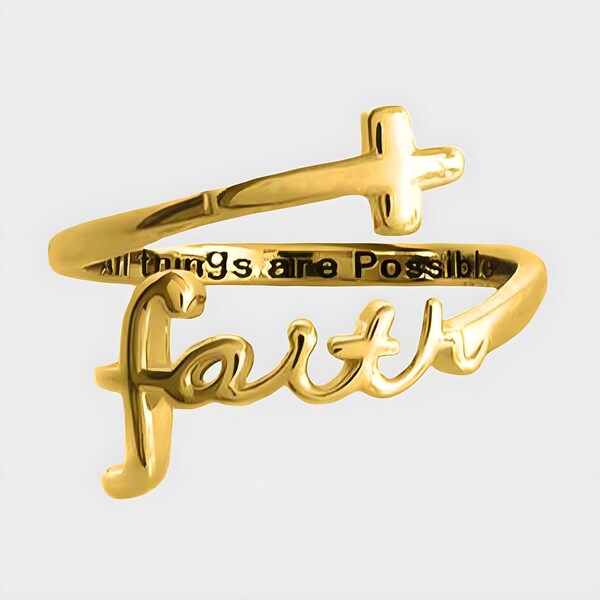Faith Ring - Etsy