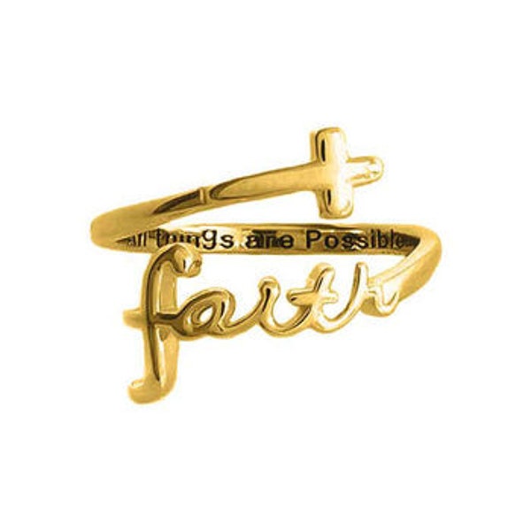 Faith Ring - Etsy