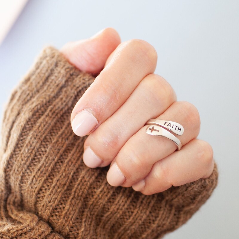 Faith Ring - Etsy