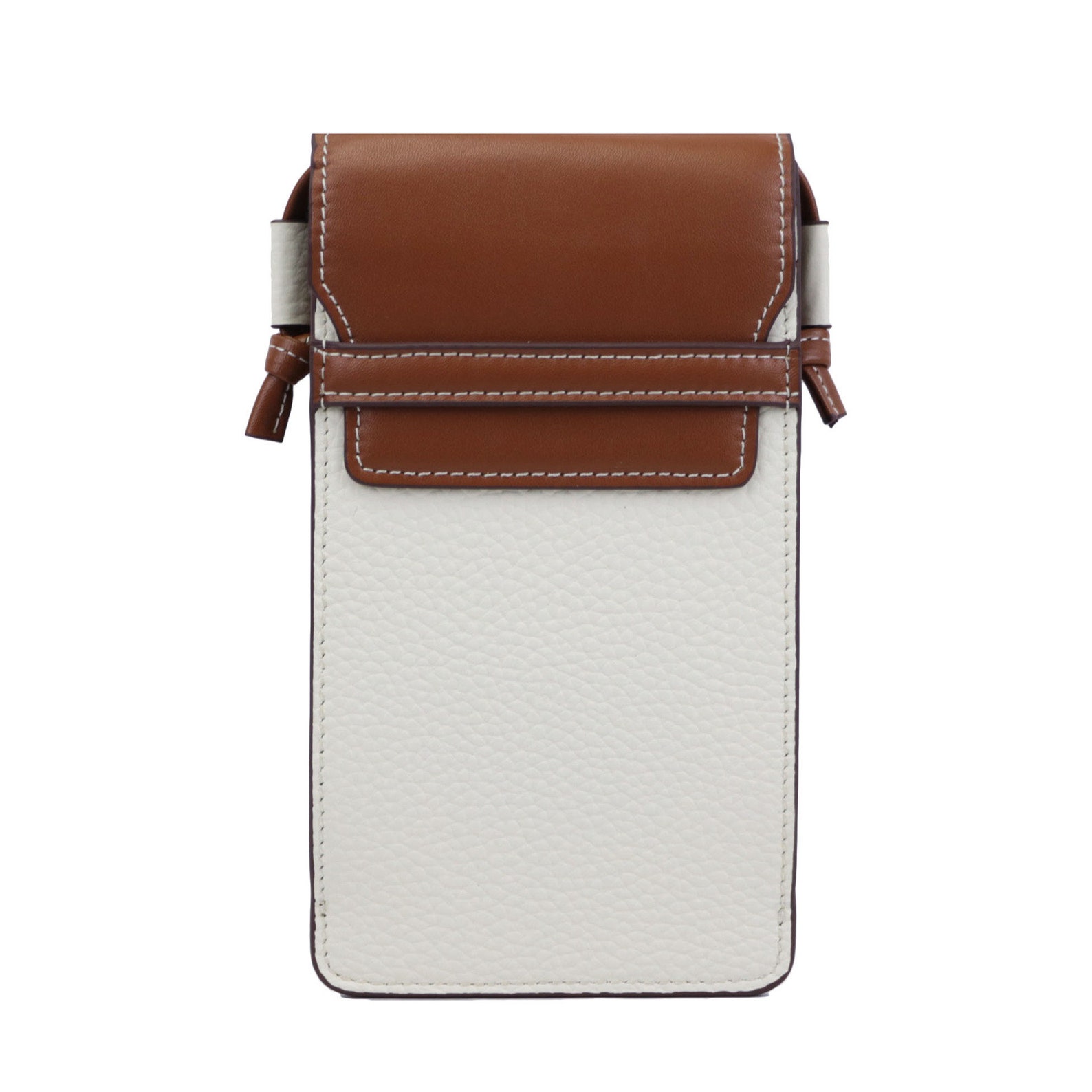 Full Grain Premium Leather Crossbody Phone Bag-leather Crossbody Phone ...