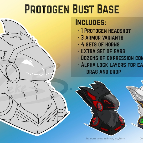 Protogen Base - Etsy