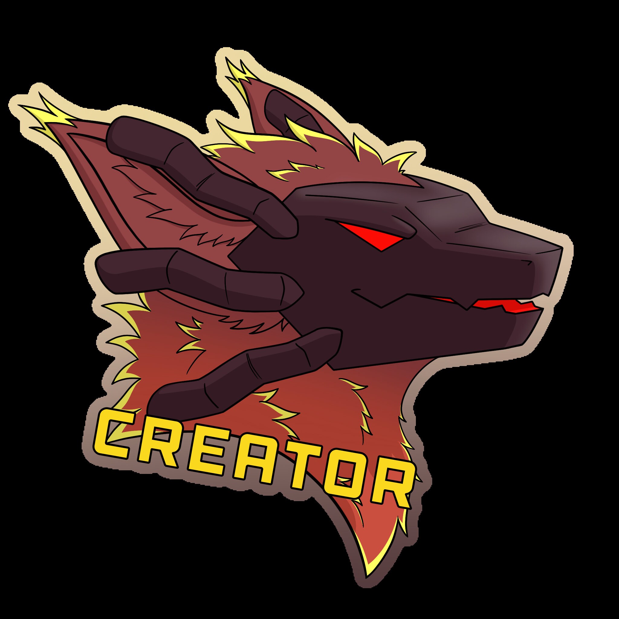 Protogen Headshot Icon Base Etsy