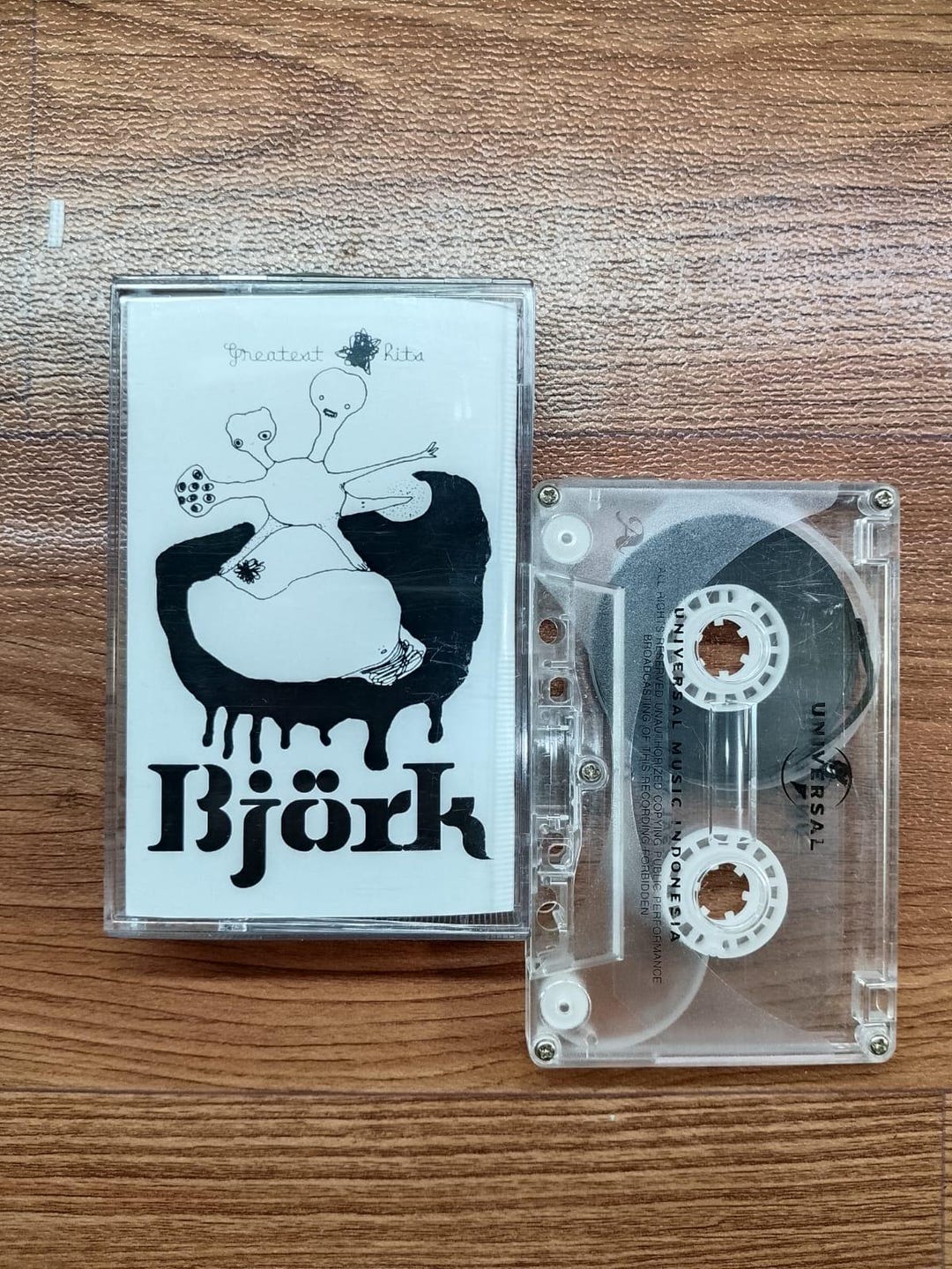 Bjork Greatest Hits Cassette Tapes - Etsy