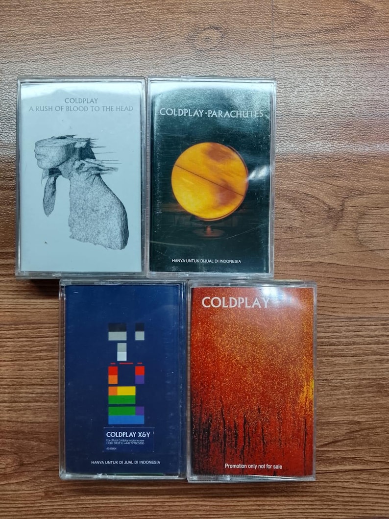 Coldplay Cassette Tapes - Etsy